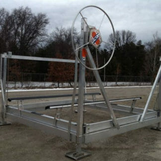 Craftlander 6000 Pound Vertical Boat Lift, 120″ Beam – Midwest Marine ...