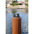 2 pack Solar Dock Post Lights – Midwest Marine Supplies