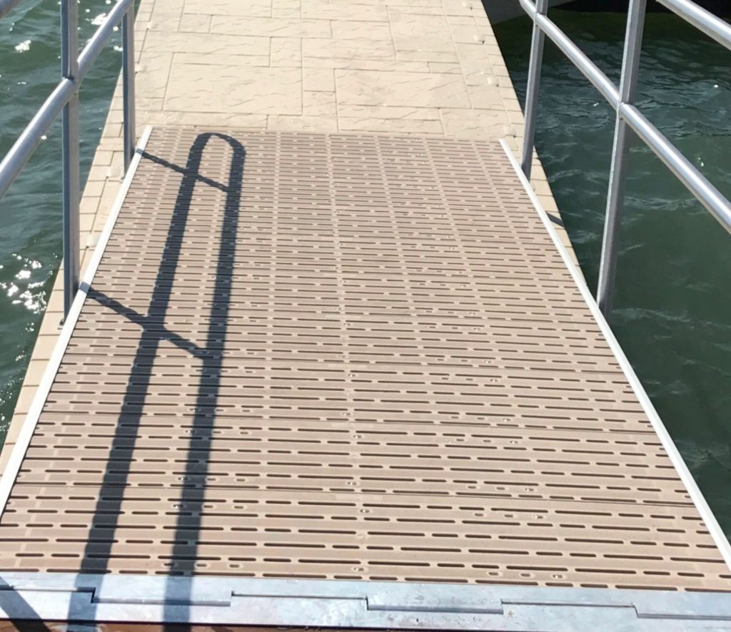 Titan Deck Dock, Anodized Stringers 4′ x 10′ – Midwest Marine Supplies