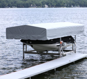 Craftlander High Top Boat Lift Canopy – Midwest Marine Supplies