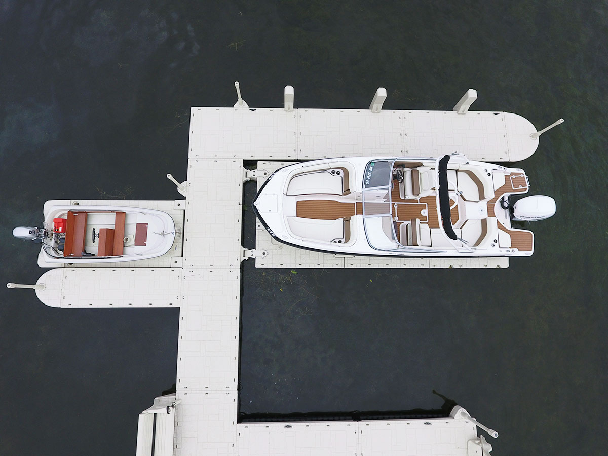 SLX10- 3 Piece Floating Boat Lift – Midwest Marine Supplies