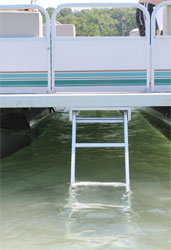 5 Step Under-deck Pontoon Boat Ladders – Midwest Marine Supplies