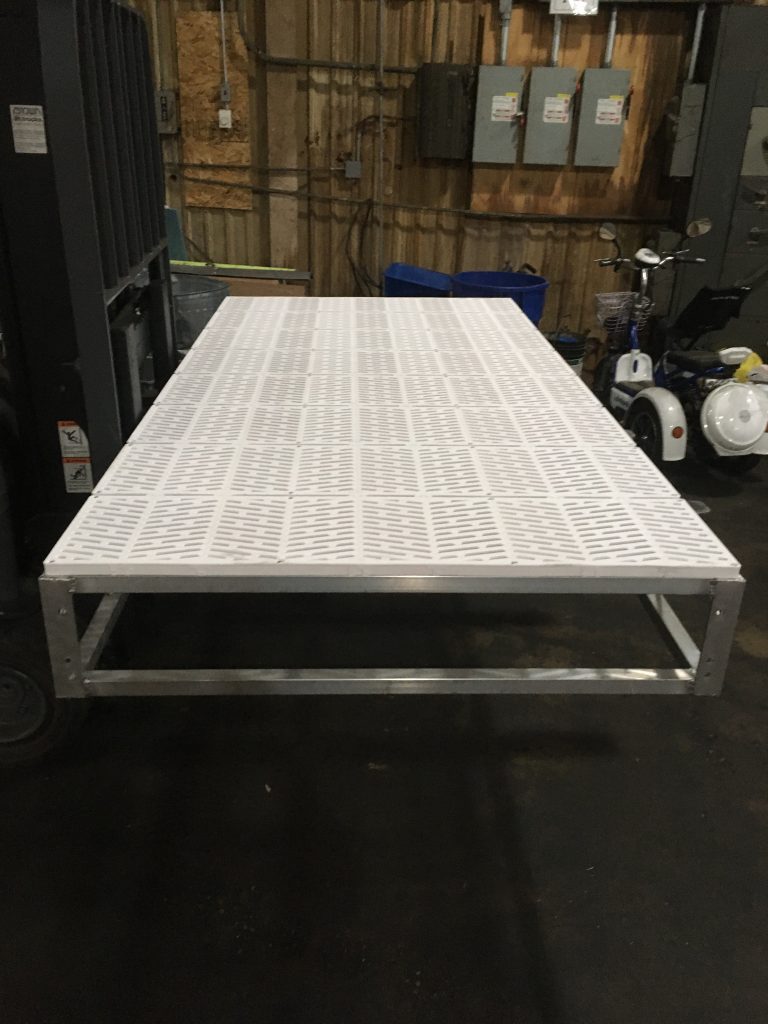 4′ x 16′ Rolling Dock Extension Section – Midwest Marine Supplies