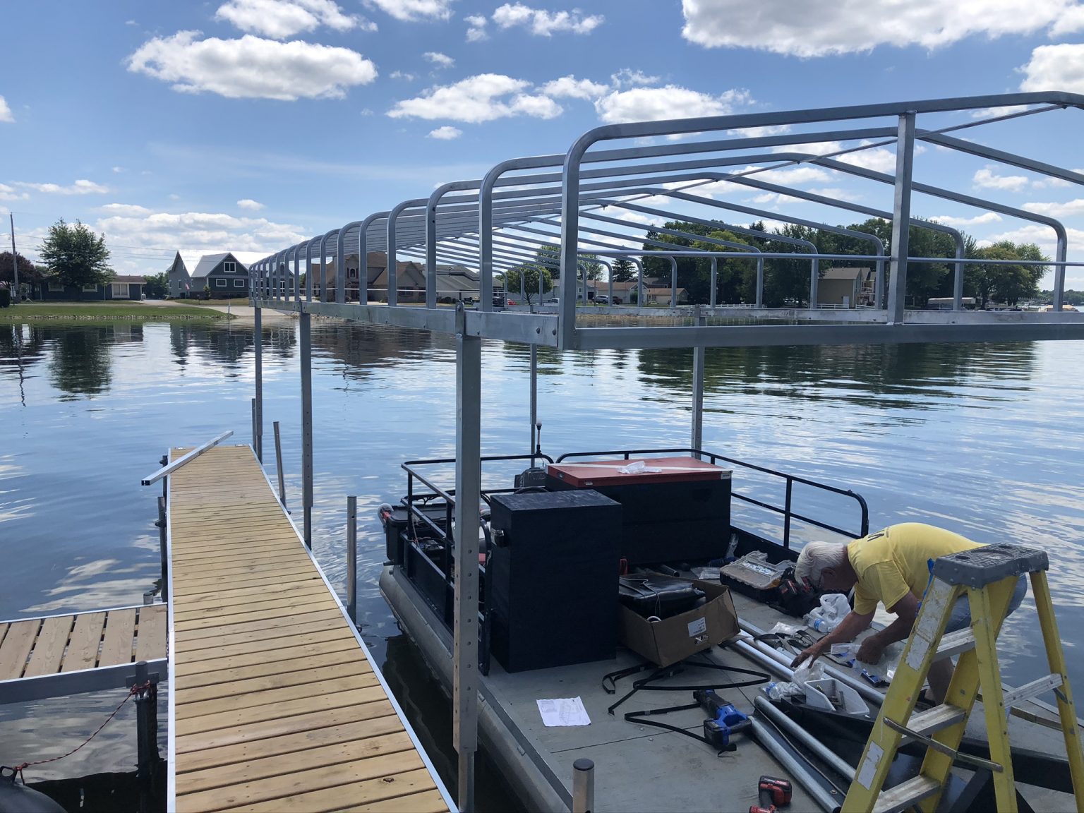 Free Standing Canopy – Midwest Marine Supplies